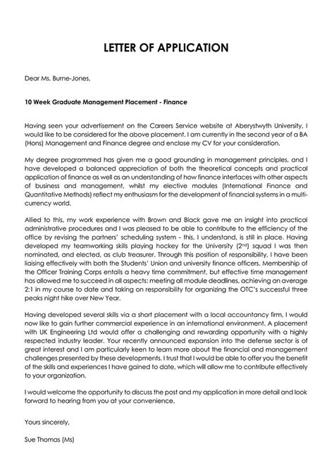 How To Write A Job Application Letter Best Examples