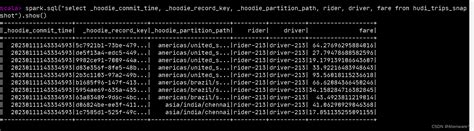 Hudi集成spark（一）spark Shell方式spark Shell Hudi Csdn博客
