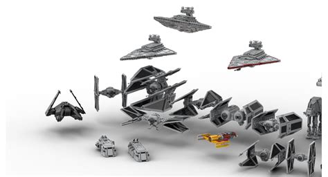 Lego Moc Sw Empire Big Collection Imperial Fleet Large Bundle And