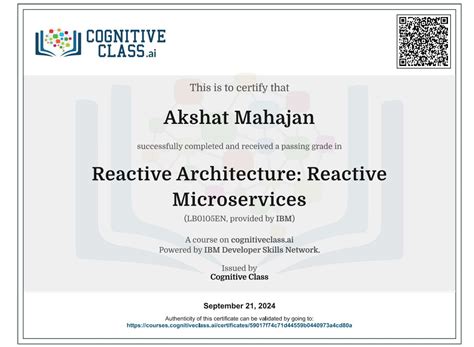 akshat mahajan on linkedin reactivedesign techadvancement cloudsolutions knowledgejourney ibm