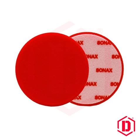 Boina De Espuma Sfuro Vermelha Corte Pesado Sonax 65 Dmg Car Care