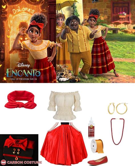 Dolores Madrigal From Encanto Costume Carbon Costume Diy Dress Up