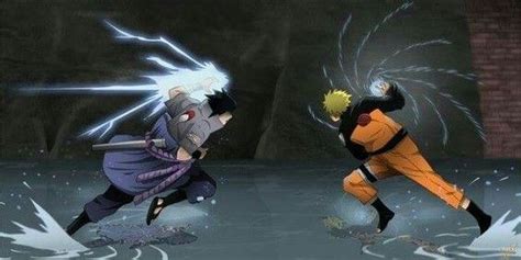 ناروتو وساسكي Naruto Vs Sasuke Naruto Shippuden Anime Naruto And