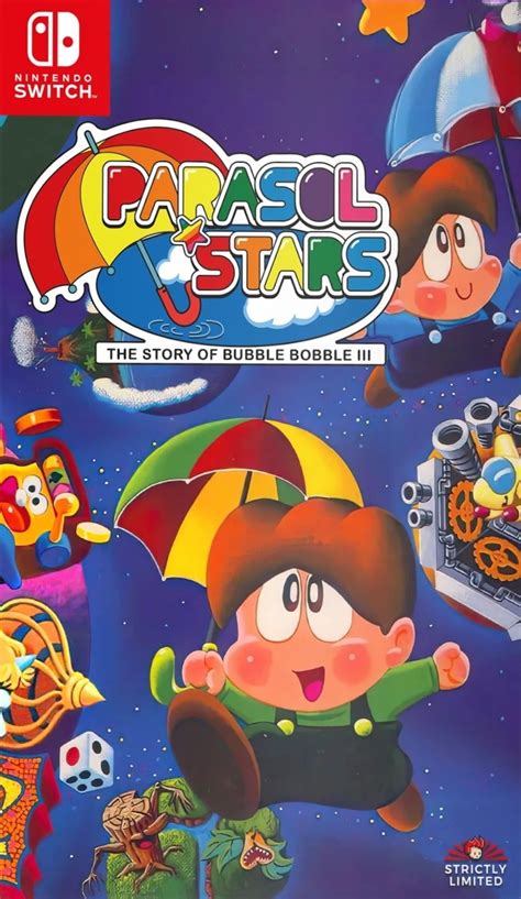 Parasol Stars The Story Of Bubble Bobble Iii Box Shot For Playstation 5 Gamefaqs