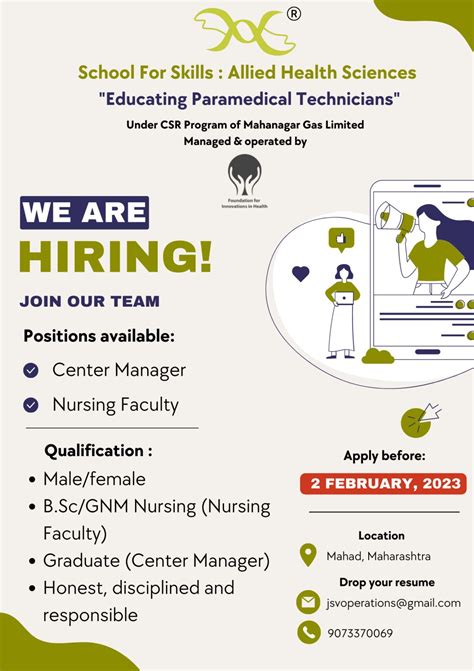 foundation for innovations in health on linkedin jobopening hiring