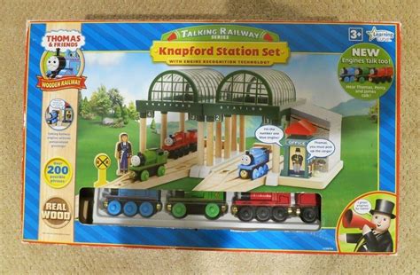 Knapford Station Talking Railway Series Thomas Wooden Railway