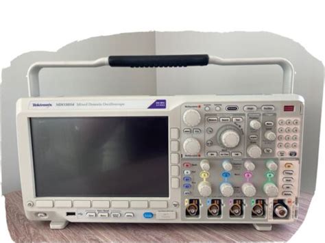 Tektronix Mdo3054 500 Mhz Mixed Domain Oscilloscope 4 Analog Ch Ebay