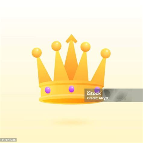 왕관 황금 게임 벡터 지도자 또는 우승자 왕 또는 군주 여왕 또는 공주 티아라 왕자 머리 장식 3d 클래식 전령 제국 기호에