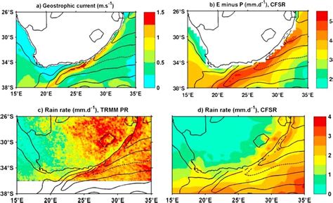 Annual Climatology A Surface Geostrophic Current From Globcurrent At
