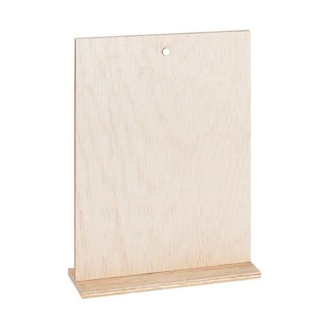 Wooden T Shape Stand A4 Portrait Format Vkf Renzel