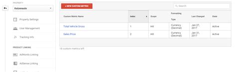 Replicate Google Analytics Configuration GA Connector