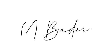 76 M Bader Name Signature Style Ideas Cool Autograph