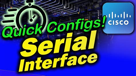 Cisco Serial Interface Configuration Serial Interface Cisco Example