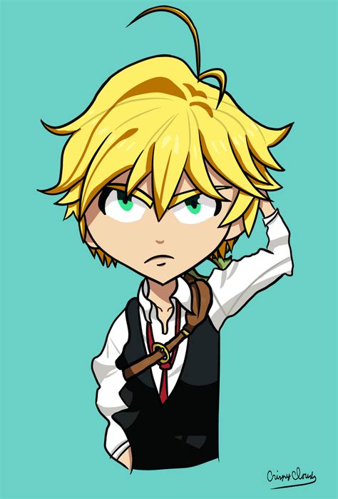 Chibi Meliodas By Crispycloud On Deviantart