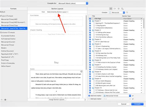 Compile Font Problems Chosen Font Not Showing Up In Compiled Doc