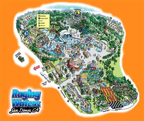Ragin Waters San Dimas Ca Water Park San Dimas Rage