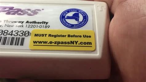 Como Activar Un E Zpass En New York Pagartoll