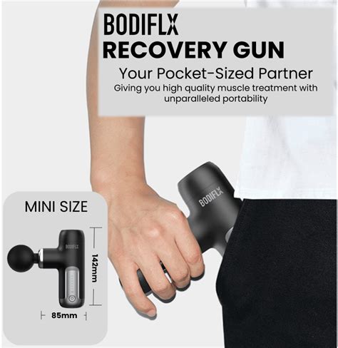 Physio Recovery Gun Portable Mini Body Massager Bodiflx