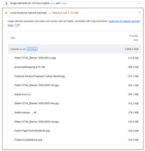 How To Fix Enormous Network Payload And Improve Page Speed