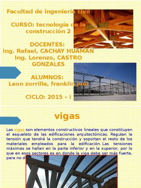 Vigas Pdf Ingeniería Estructural Ingeniería De Edificación