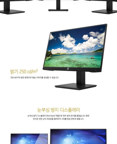 HP P22h G4 FHD 모니터 | HP Online Store