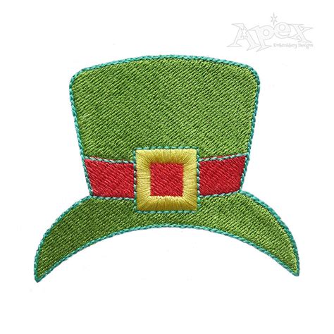 Leprechaun Monogramming Frame Hat Embroidery Design Apex