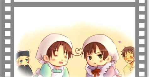 くるん兄弟 【ヘタリア】くるん極東東西兄弟 銀嶺ナビのイラスト Pixiv
