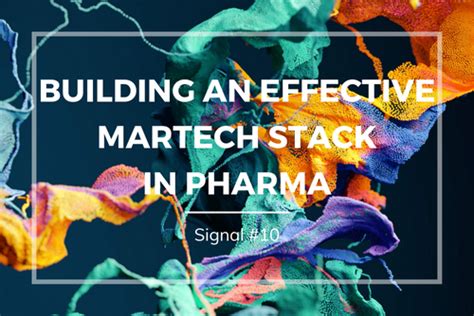 Building An Effective Martech Stack In Pharma — Swordfish Group