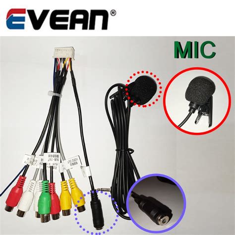 20 Pin Rca Cable Output Wire For 2din Android Car Player To Connect