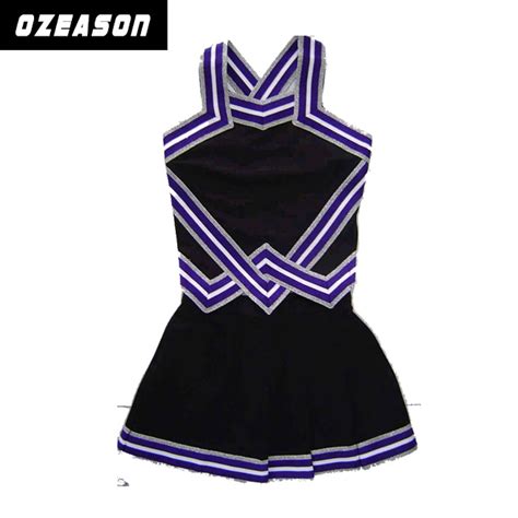 Oem Custom Polyester Breathability Fabric Cheerleading Uniforms Sexy