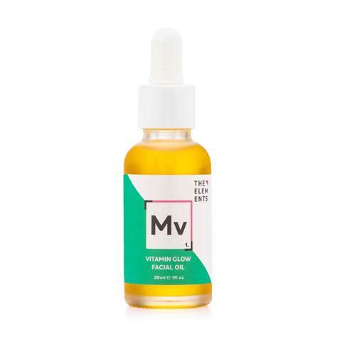 Вітамінізована олія для обличчя The Elements Vitamin Glow Facial Oil