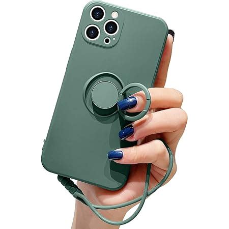 Pepmune For IPhone Pro Max Case Liquid Silicone With Ring Holder Kickstand Magnetic Car Mount