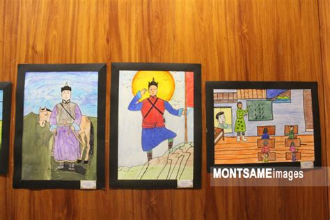 СҮХБААТАР Түвшинширээ сумын сурагчид аймгийн төвд үзэсгэлэнгээ гаргав