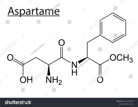 Aspartame Structure