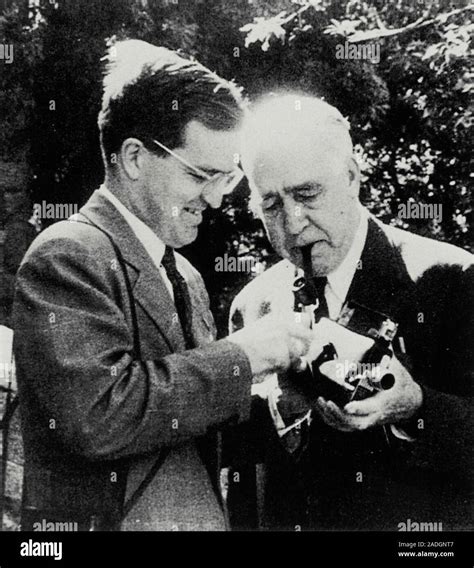 Niels And Aage Bohr Portrait Of Niels Bohr 1885 1962 And His Son