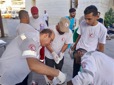 جمعية الهلال الأحمر الفلسطيني Humanitarian Response Reports