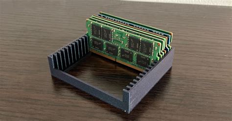 Laptop Ram Tray By Muad Dib Download Free Stl Model