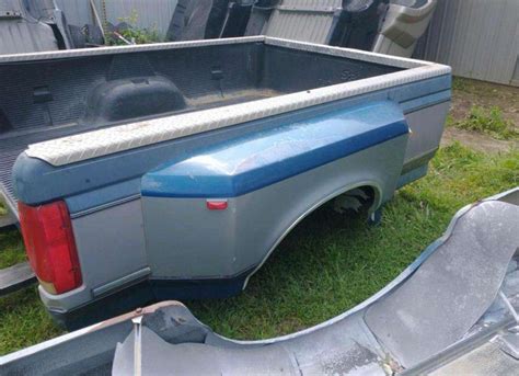 1992 1997 Ford F250 F350 Obs Long Bed Box 8 Foot Dual Tank Wheels And Tires Power
