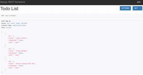 Django REST Framework
