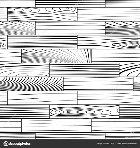 Wooden Parquet Seamless Parallel Overlay Pattern White Hardwood Zigzag Laminate Stock Vector By