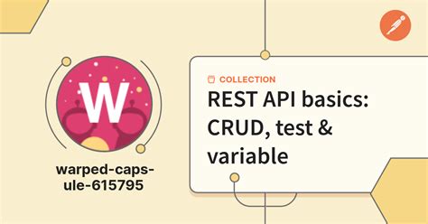 Rest Api Basics Crud Test And Variable Test Postman Api Network