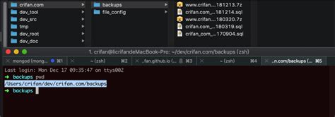 整理Mac终端iTerm使用心得 在路上