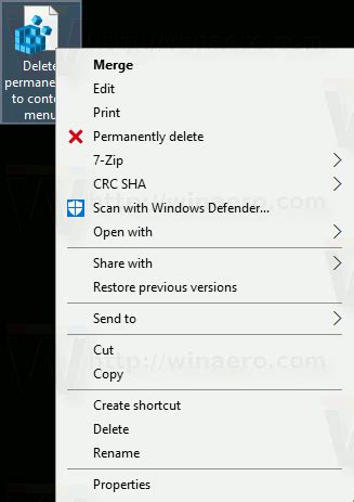 Add Ribbon Command To Context Menu In Windows 10