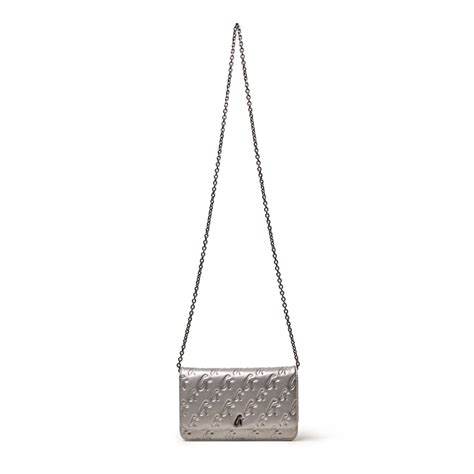 Platinum Monogram Wallet On Chain Gunmetal Versatile Wallet For Work To Happy Hour