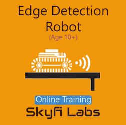 Edge Detection Robot Online Course For School Students
