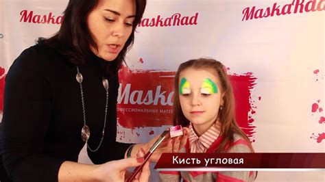 Урок аквагрим принцесса с розами - YouTube
