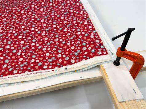 Diy Beginner Quilting How To Set Up A Quilt On A Quilting Frame The