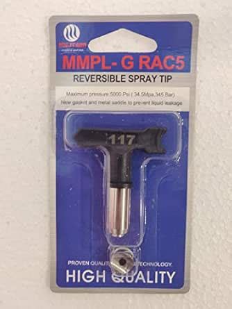 Mmpl Rac Black Airless Spray Gun Tips For Graco Titan Wagner Paint Sprayer Nozzle Rac