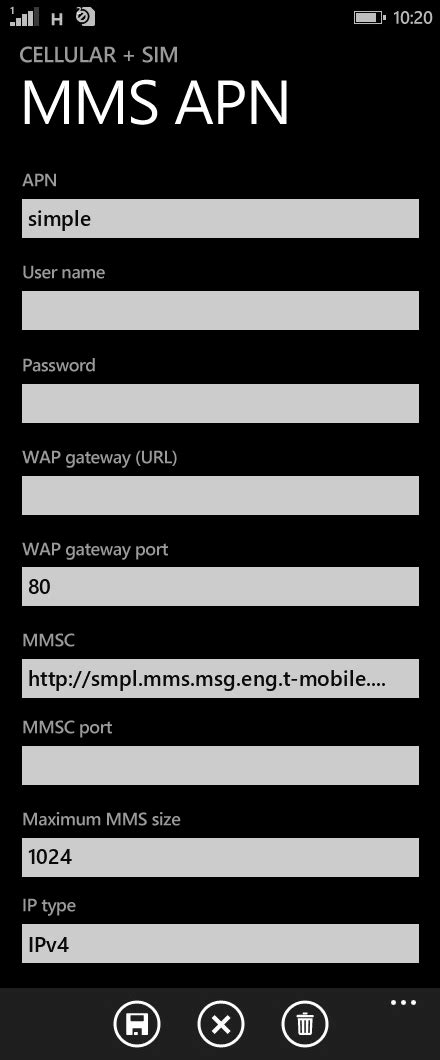 Simple Mobile Nokia Lumia Internet And MMS APN Settings For United States APN Settings USA