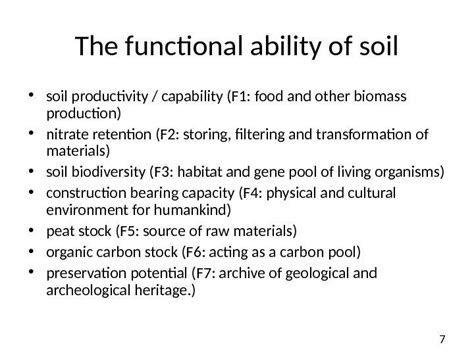 1 Regulating Soil Quality 2 Soil Functions 1 Regulating Soil Quality 2 Soil Functions